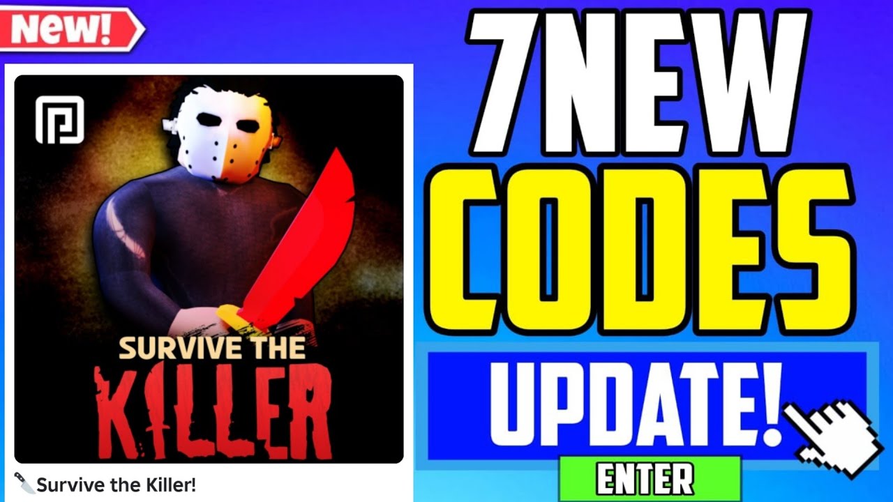 *SECRET UPDATE!* | Survive the killer CODES 2025 (ROBLOX Survive the ...
