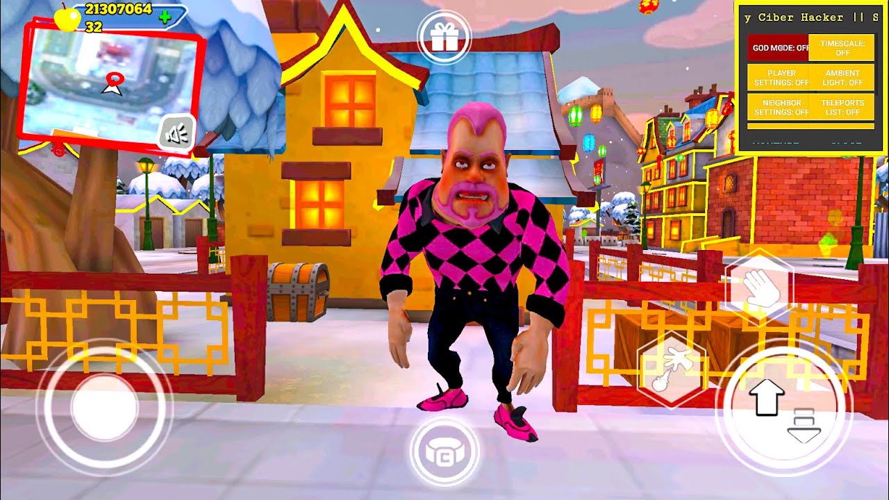 Dark Riddle New Year Update 2023🧨Mod Skin PUNK NEON Apk - Neighbor ...