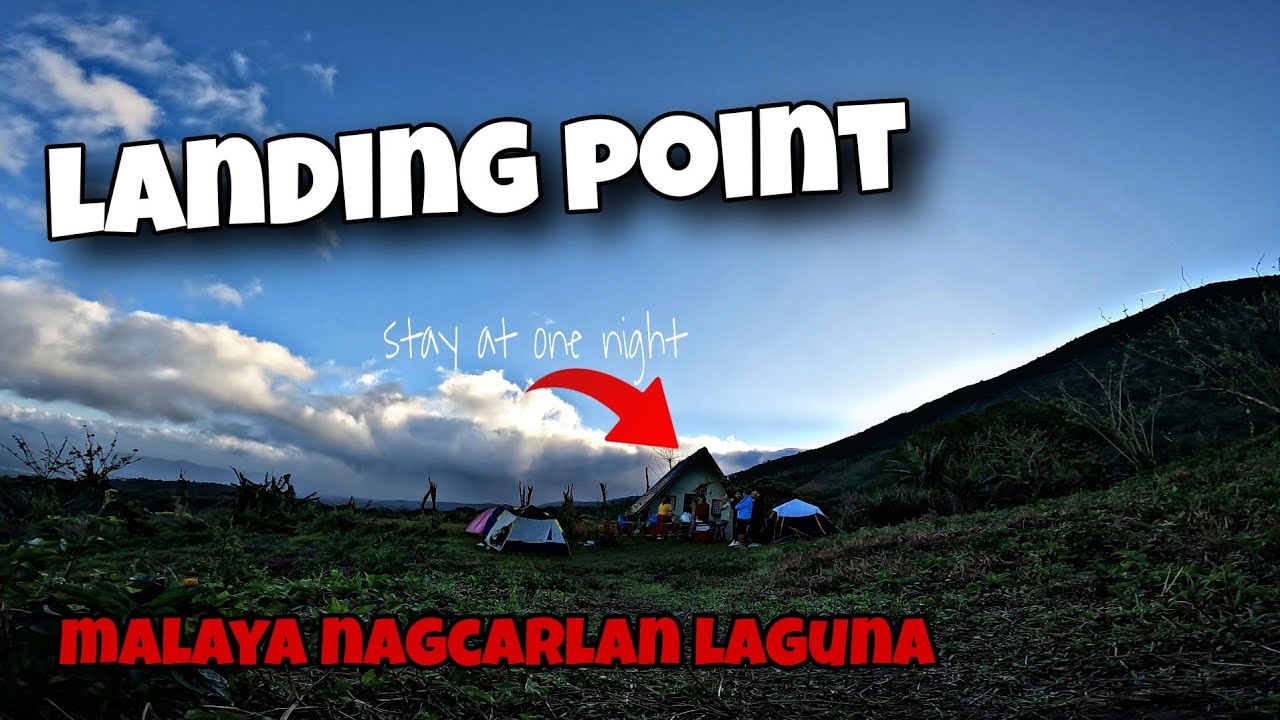 STAY AT ONE NIGHT LANDING POINT | MALAYA NAGCARLAN LAGUNA - YouTube