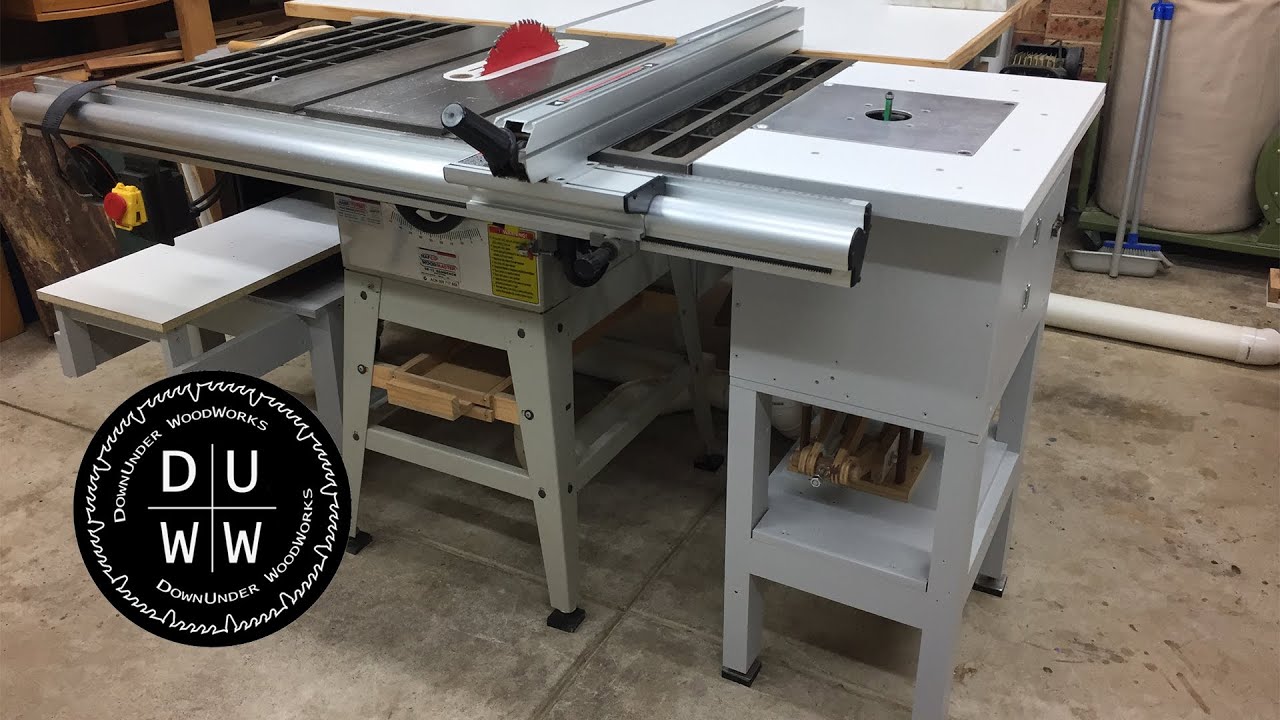 New router table for the workshop - YouTube