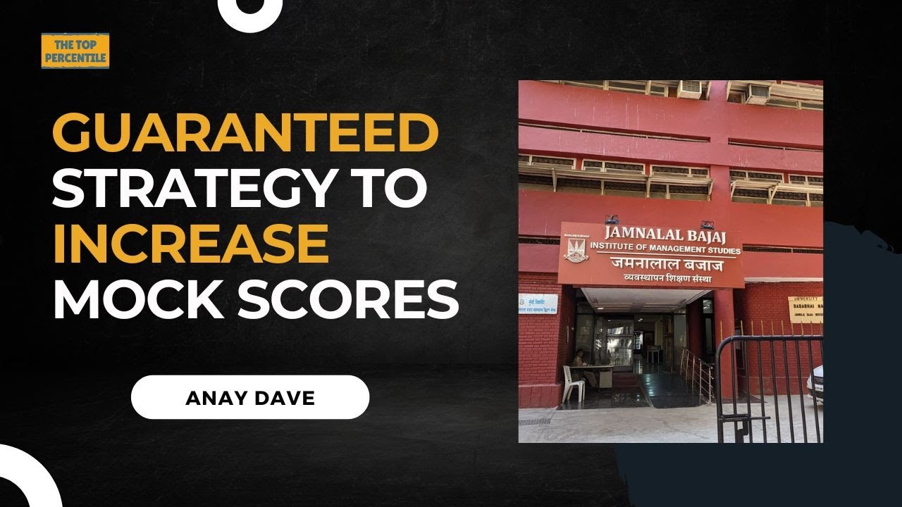 Increase 20-30 marks in 15 days | Anay Dave 99.99%ile | MBA CET 2024 ...