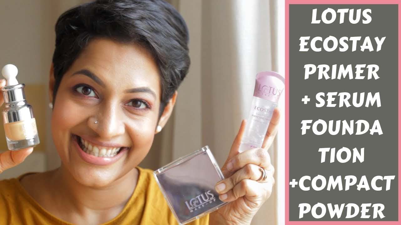 Lotus Make-Up Ecostay Primer, Foundation & Compact Powder |JoyGeeks ...