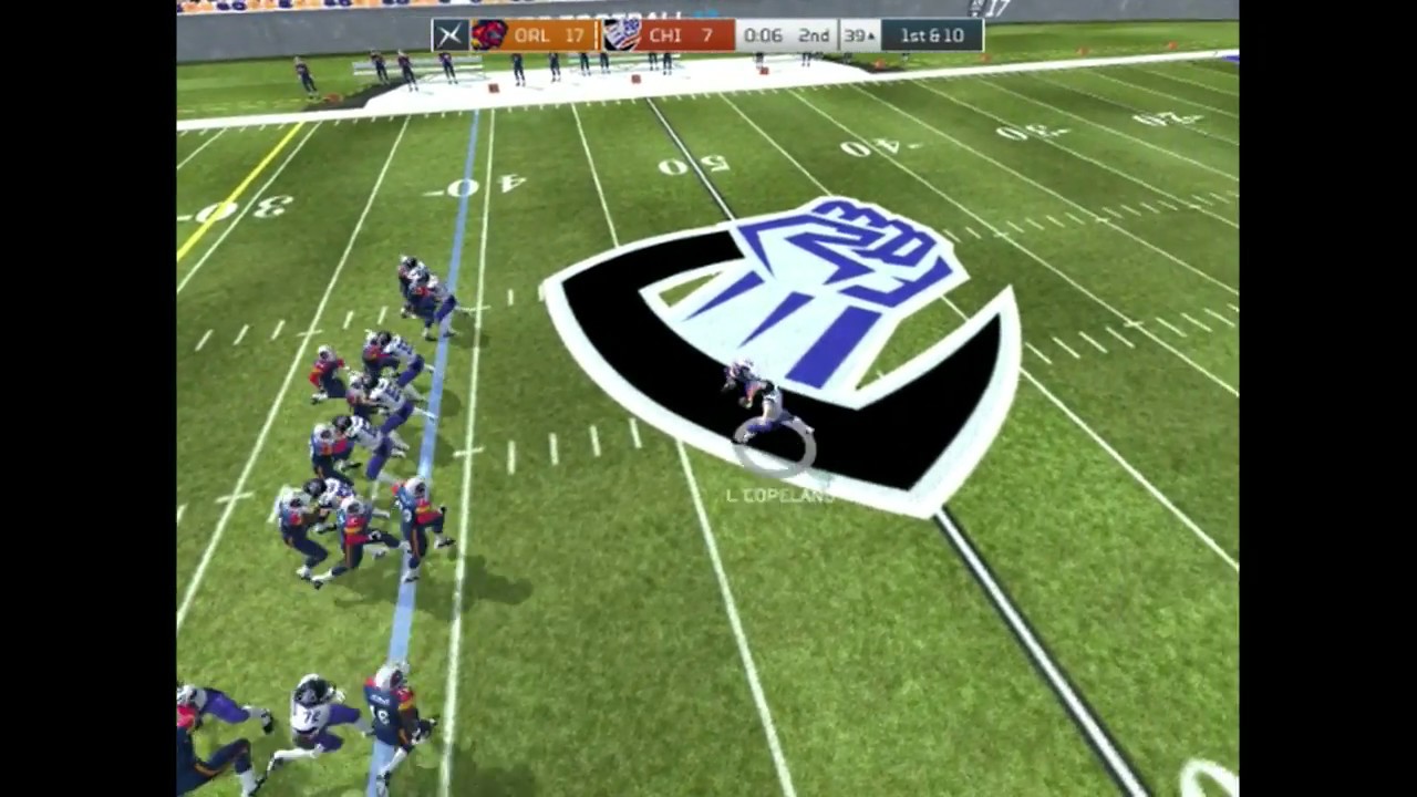 Axis Football '17: Orlando Rage vs Chicago Enforcers (XFL East Round 1 ...