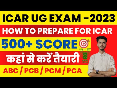 How To Prepare For Icar Exam 2023 | Best subject group, Best Books ...
