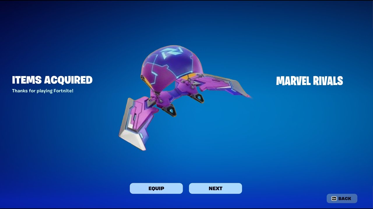 ¡AHORA! Como CONSEGUIR GRATIS el ALA DELTA *MARVEL RIVALS* en FORTNITE ...