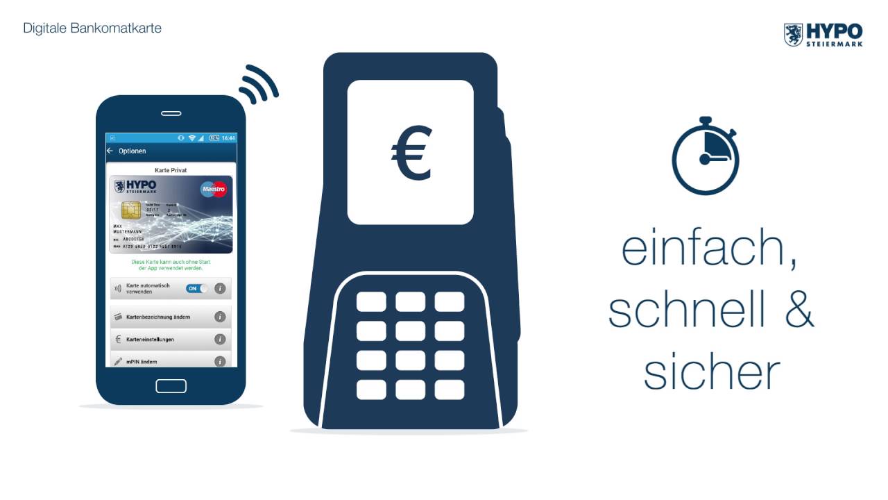 Digitale Bankomatkarte - YouTube