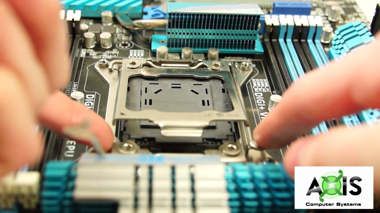 CPU Slot Protector Removal - YouTube