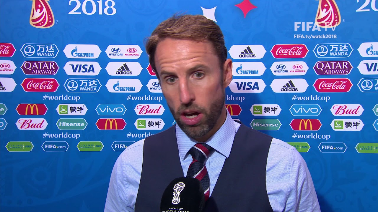 Gareth SOUTHGATE - Post Match Interview - MATCH 56 - YouTube