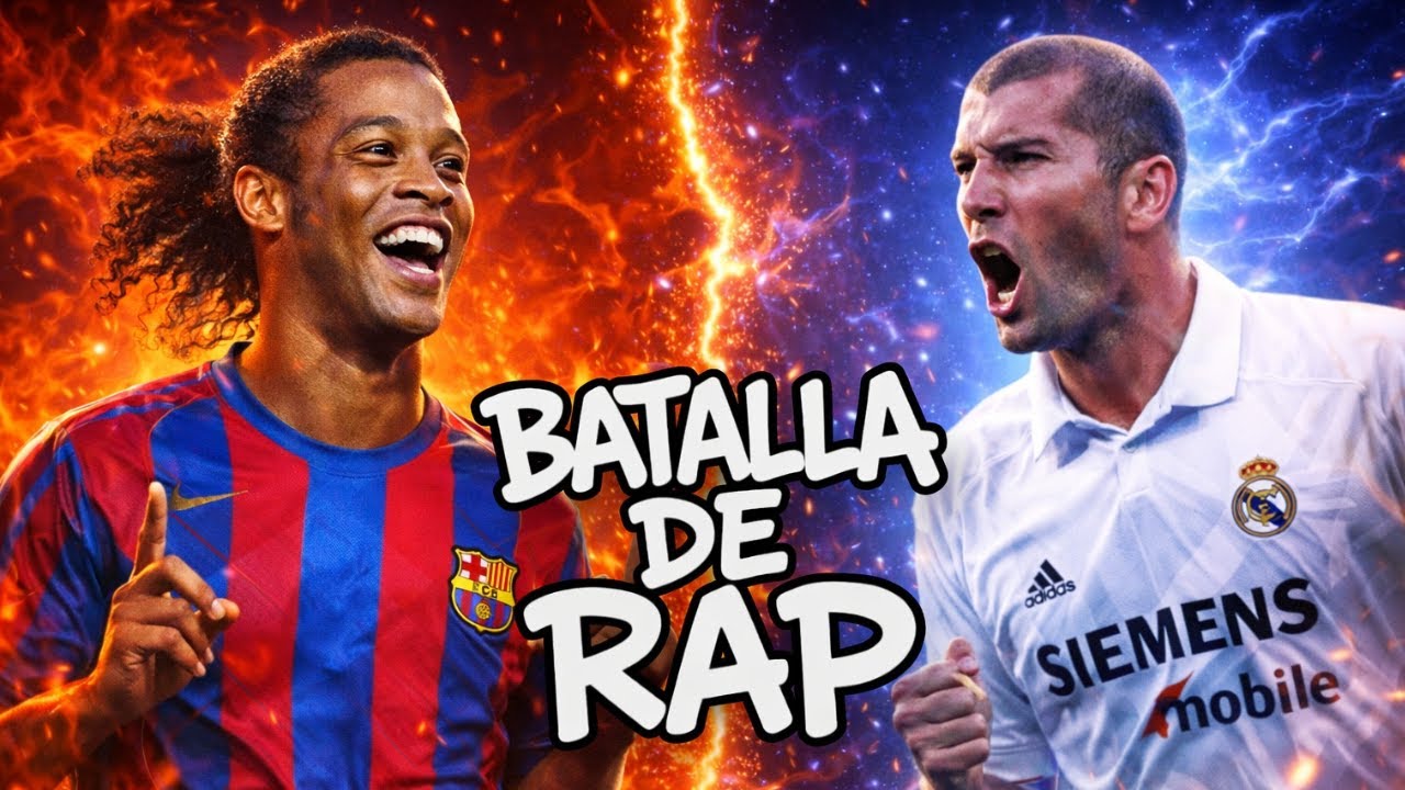 RONALDINHO vs ZIDANE 🔥 | BATALLA DE RAP - YouTube