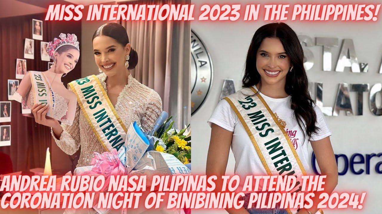 MISS INTERNATIONAL 2023 NASA PILIPINAS TO ATTEND THE GRAND CORONATION ...