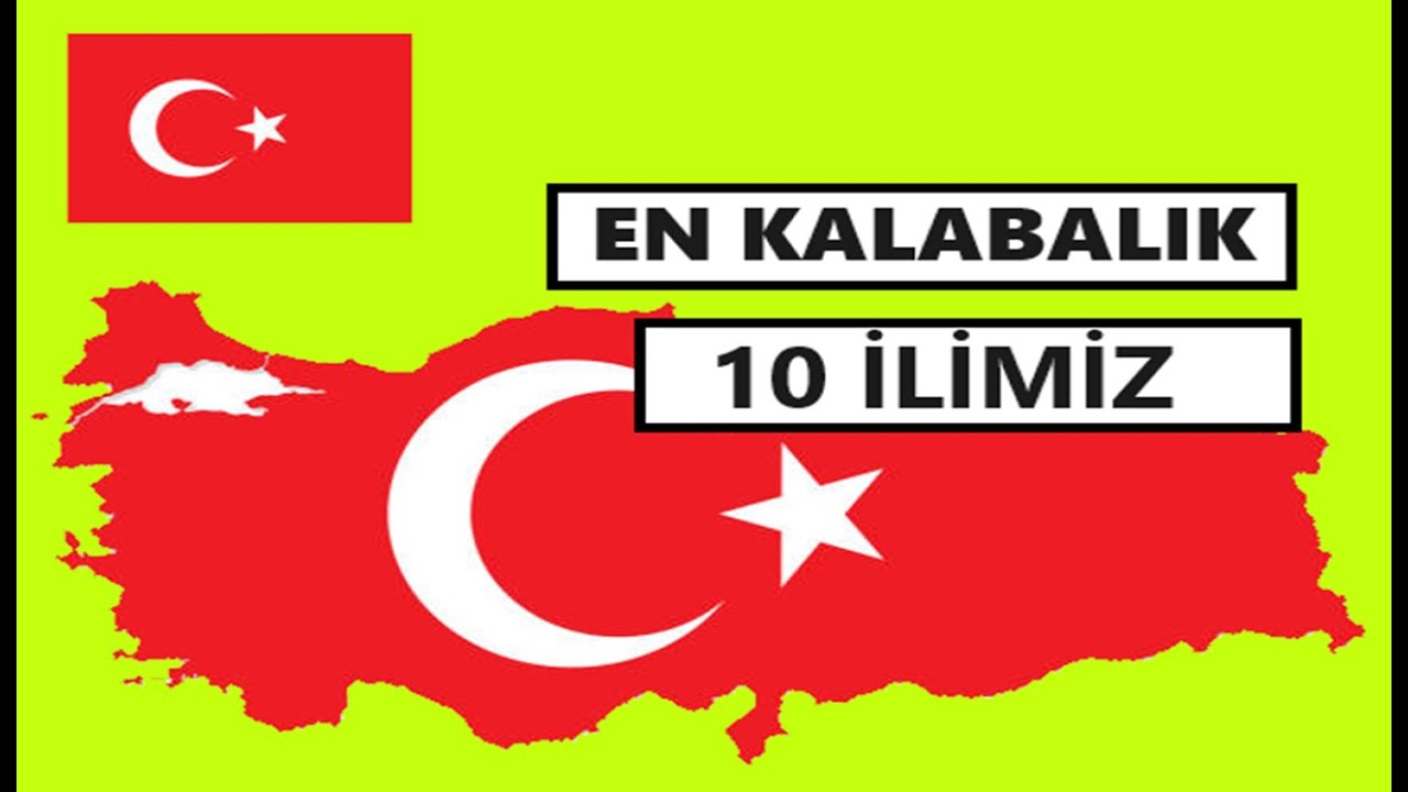 TÜRKİYENİN EN KALABALIK 10 ŞEHRİ - YouTube