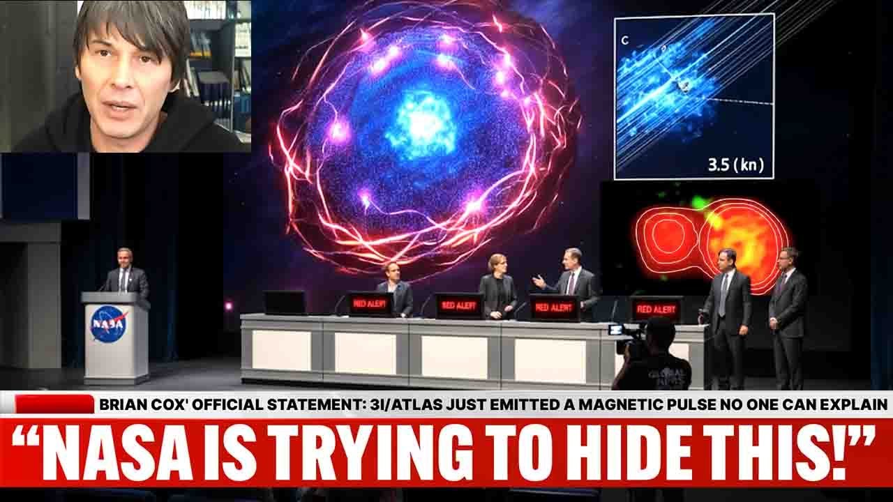 Brian Cox' Official Statement: 3I/ATLAS Just Emitted a Magnetic Pulse No One Can Explain - YouTube