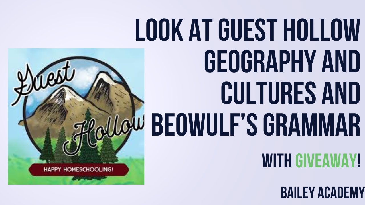 A LOOK AT GUEST HOLLOW GEOGRAPHY AND CULTURES AND BEOWULF GRAMMAR ...
