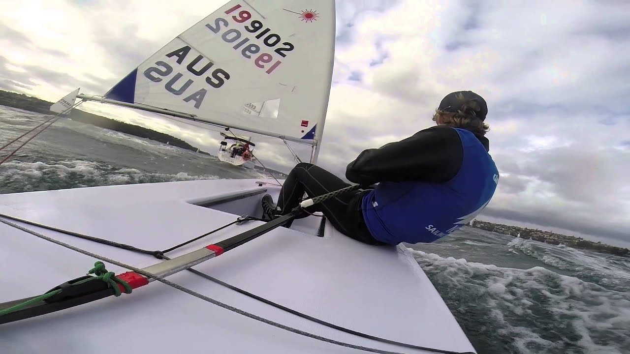 Laser Sailing on Sydney Harbour - YouTube