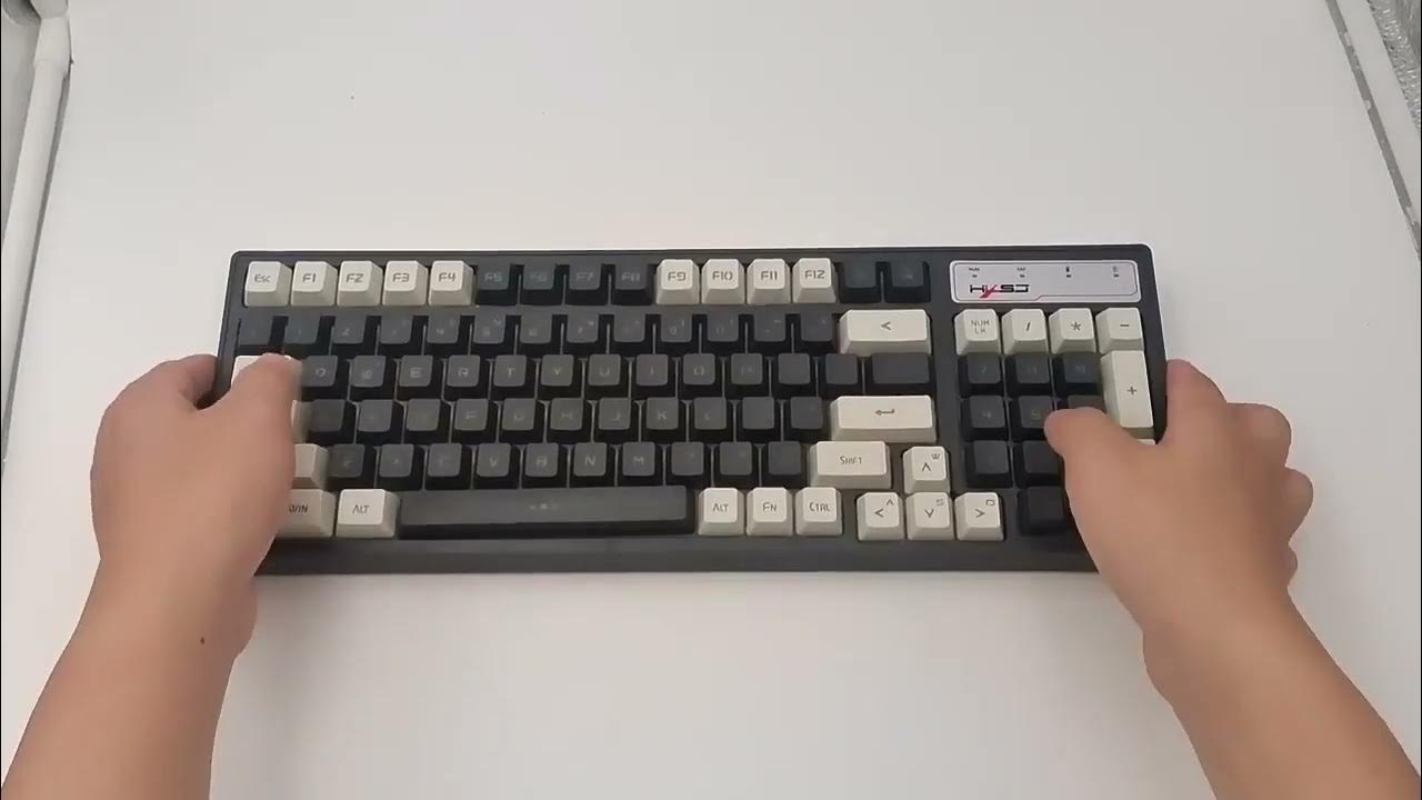 HXSJ L900 RGB 96 Key Rechargeable Wireless Membrane Keyboard Plusbuyer ...