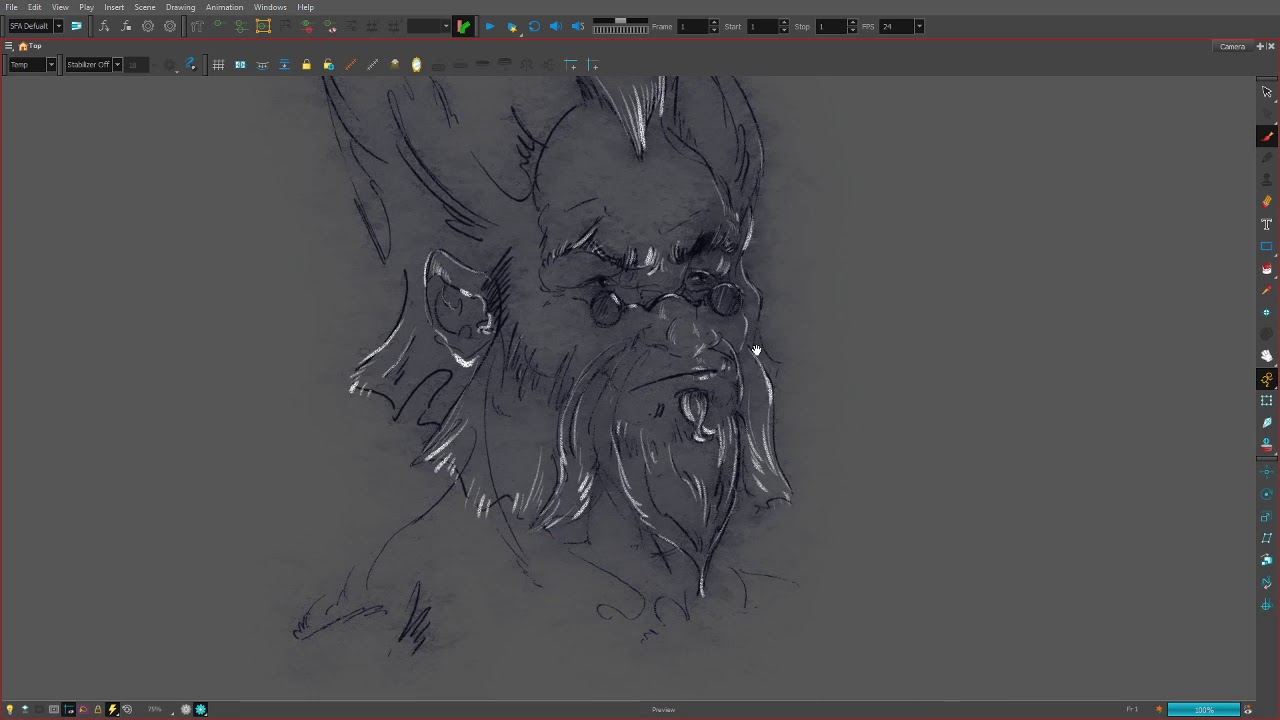 Toon Boom Harmony Sketch and Nodes - YouTube