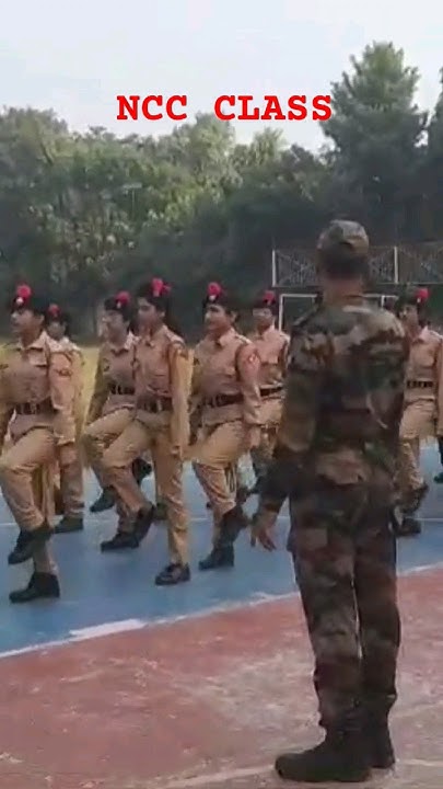 NCC class#shorts#army - YouTube