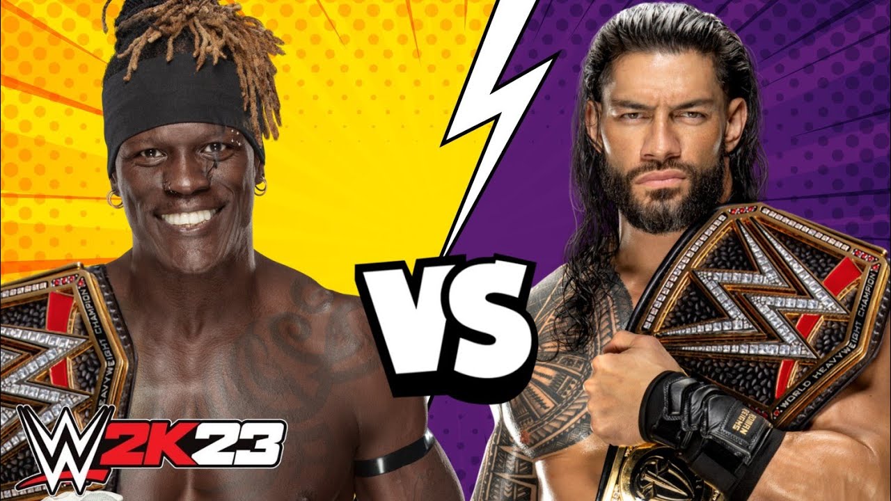 WWE 2K23 CAN R TRUTH WIN 😂 AGAINST ROMAN REIGNS ? IF R TRUTH WIN I WILL ...