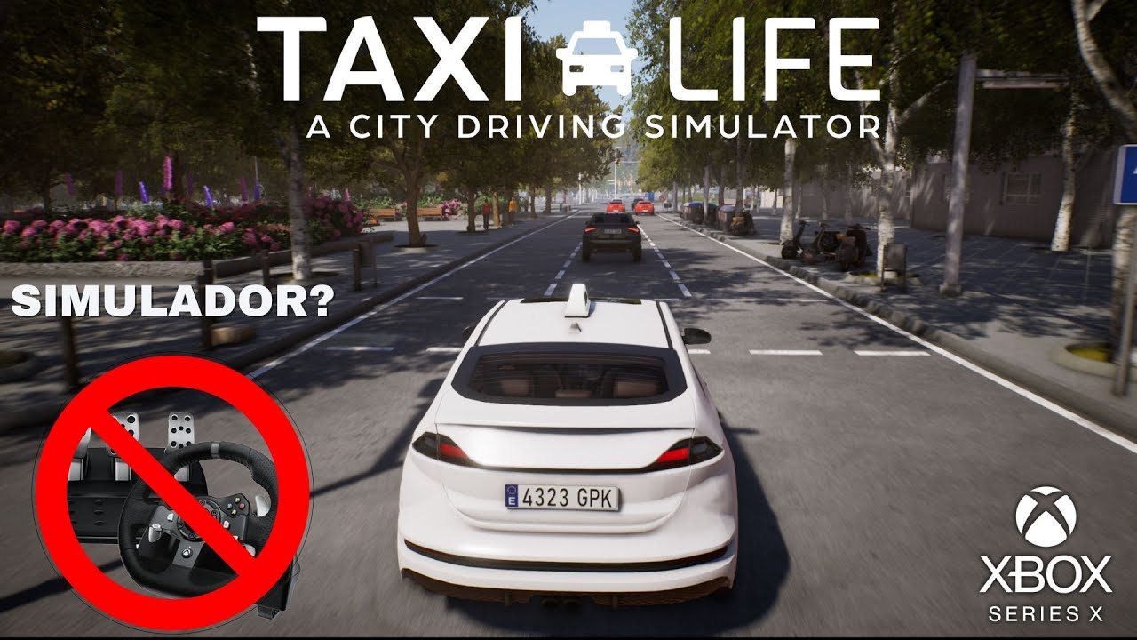 Taxi Life: A City Driving Simulator - Simulador sem suporte a volantes ...