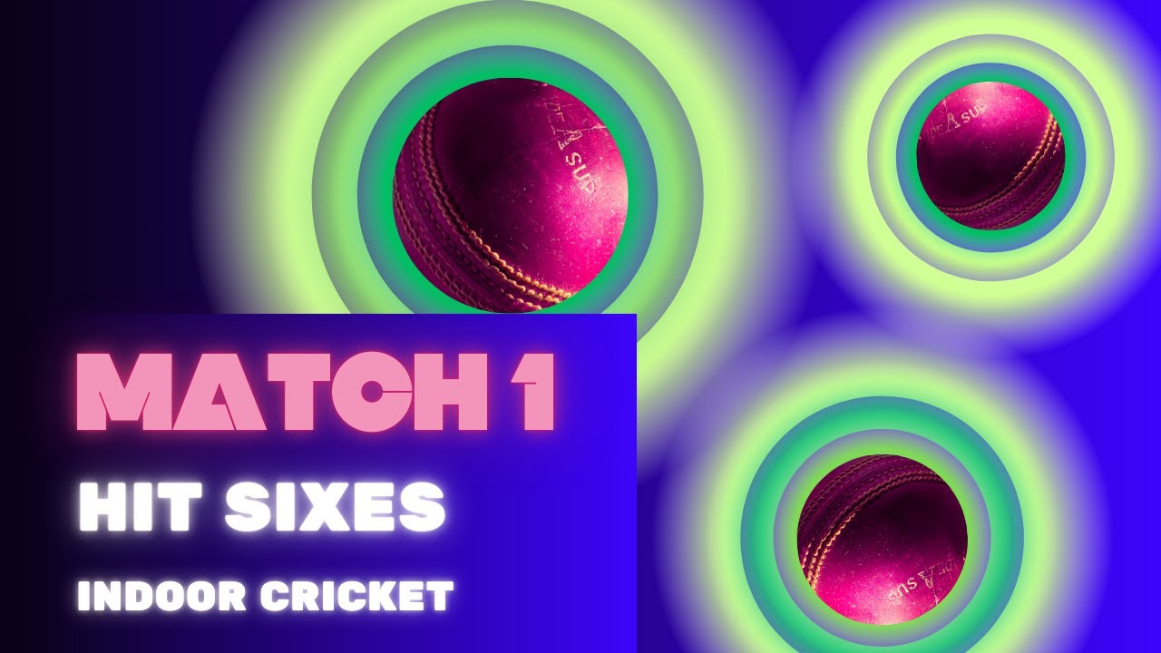 Match 1🏏 | Last Ball Thriller😲 | Indoor Cricket Match🥎📢#cricket # ...