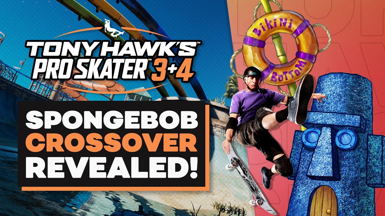 Tony Hawk's Pro Skater 3+4 Coming To Nintendo Switch 2 + SpongeBob ...