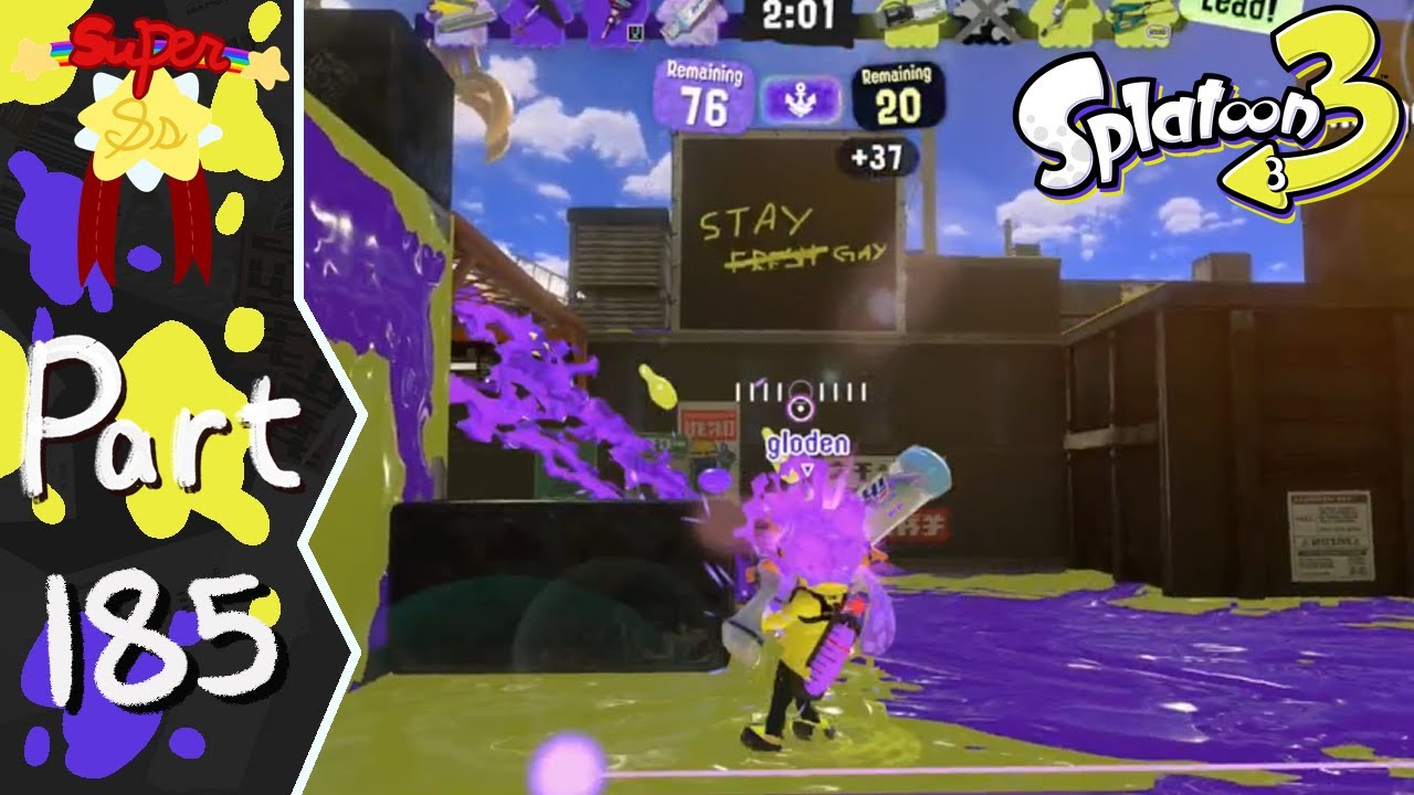 Splatoon 3 - Part 185: Splatty Zone Cheese And Clams - YouTube