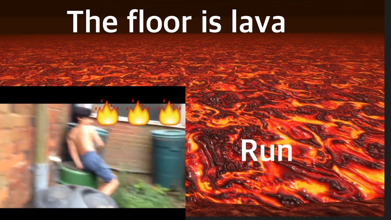 THE FLOOR IS LAVA| AWESOME CHALLENGE - YouTube