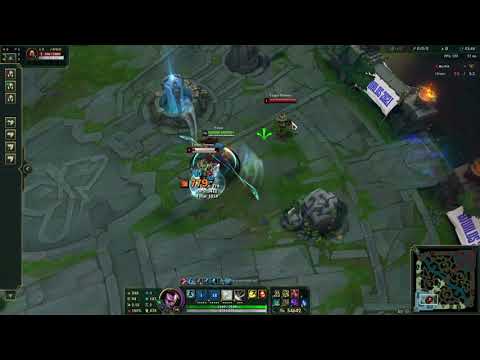 Yasuo E, Q ve Kalkan Animasyon İptalli Kombo