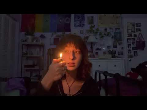 lofi asmr: soft spoken reading and tapping triggers - YouTube