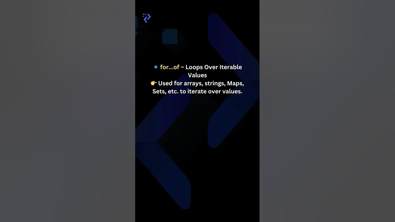 For In Loop or For Off Loop let's Explain in Javascript #crqs #stackstorm #writethedocs #summary ...