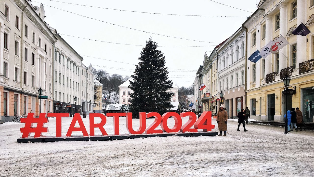 Visiting Tartu in the Winter | Our Life in Estonia - YouTube