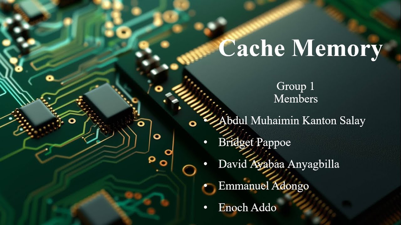 Group 1 | Cache Memory - YouTube
