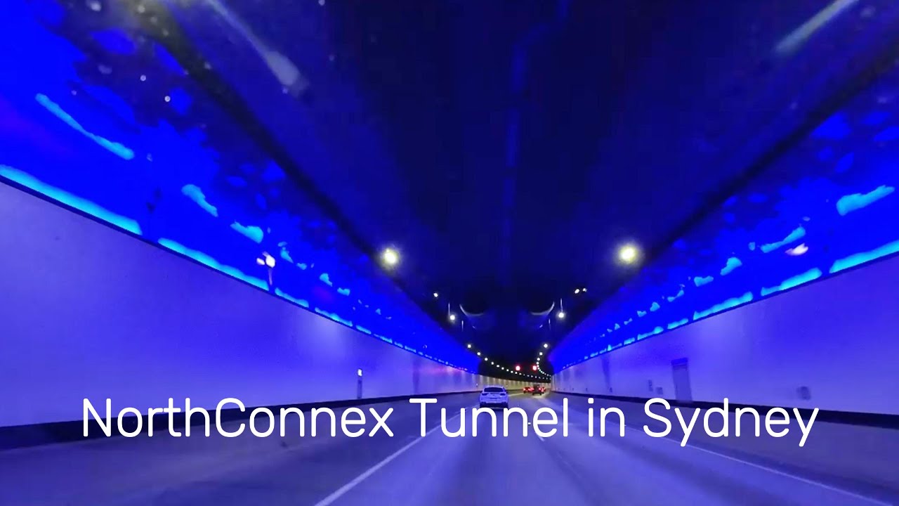NorthConnex Tunnel in Sydney - YouTube