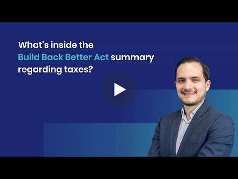 Build Back Better Act (Draft Released) - YouTube