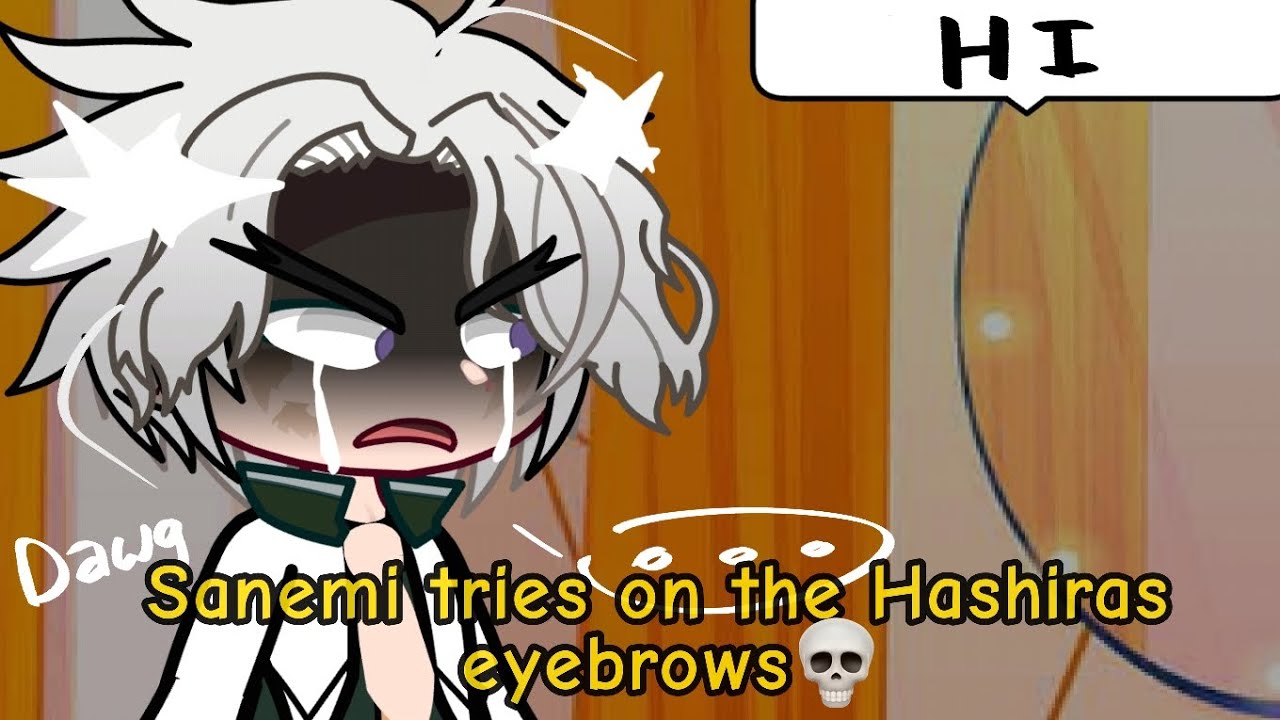 Sanemi rates the Hashiras eyebrows... || Gacha Club || Demon Slayer ...