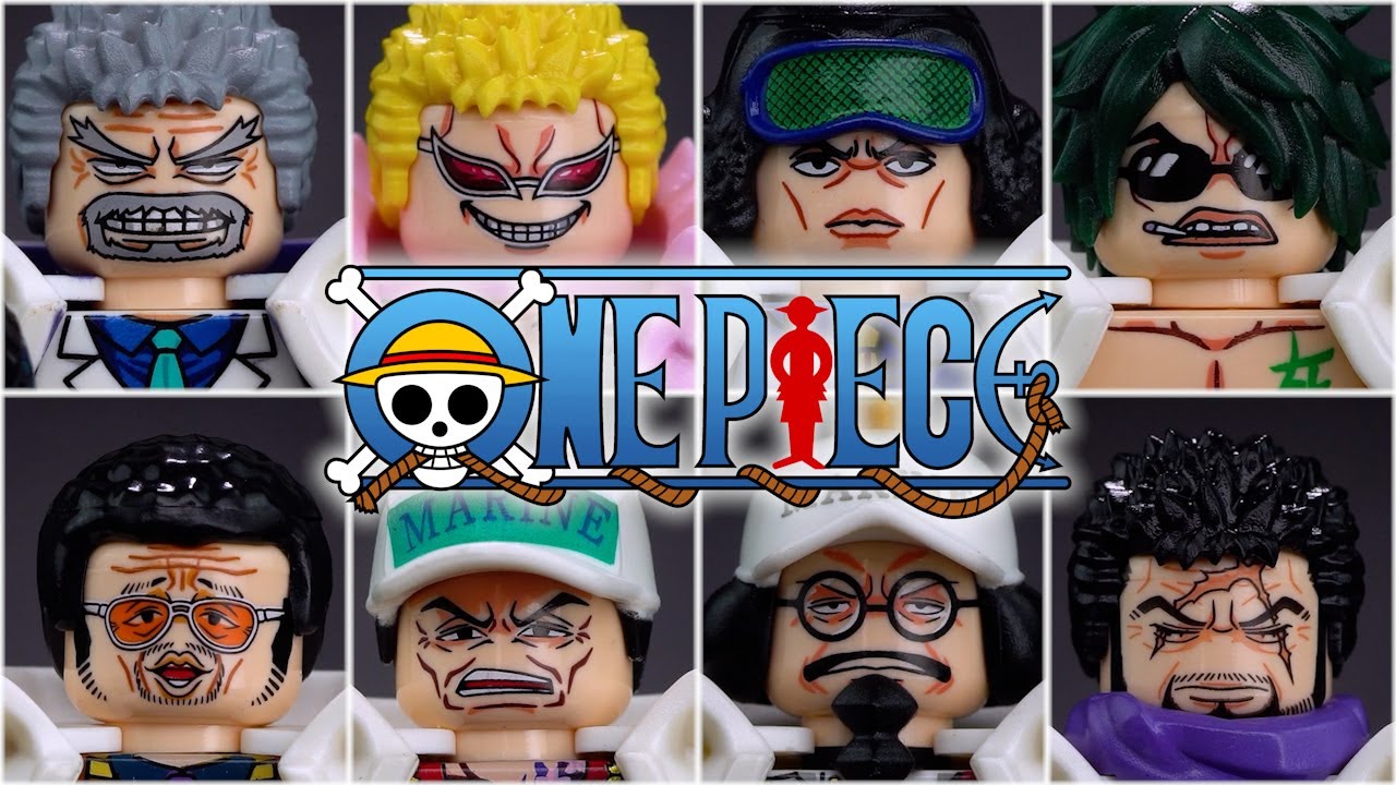 ONE PIECE Knock-off LEGO minifigures - WM6187 - YouTube