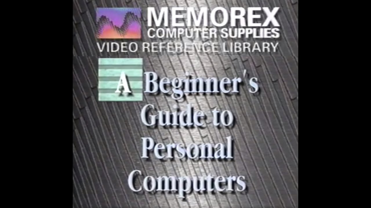 Memorex - A Beginners Guide to Personal Computers 1993 60FPS - YouTube