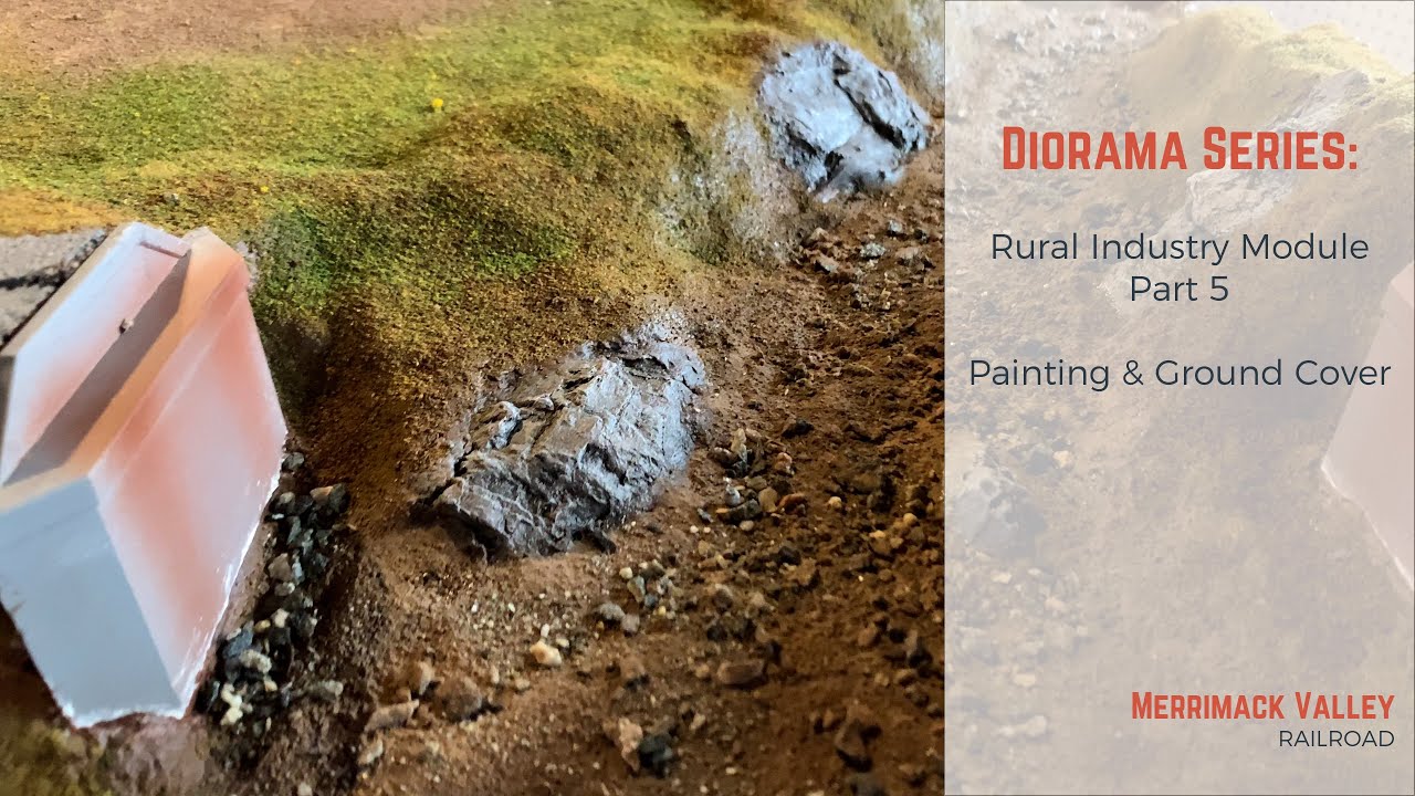 Episode Update: Painting, Ground Cover, & River Bliss! (Shelf Diorama ...