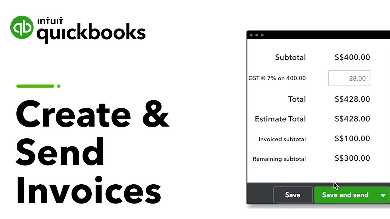 How to Create & Email Invoices in QuickBooks Online | QuickBooks Online ...