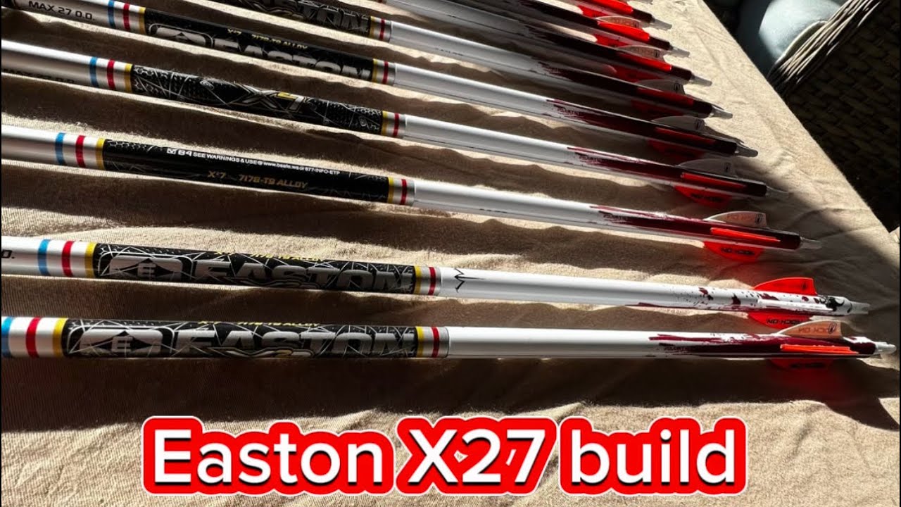 Building Easton X27 Arrows - Timelapse - YouTube