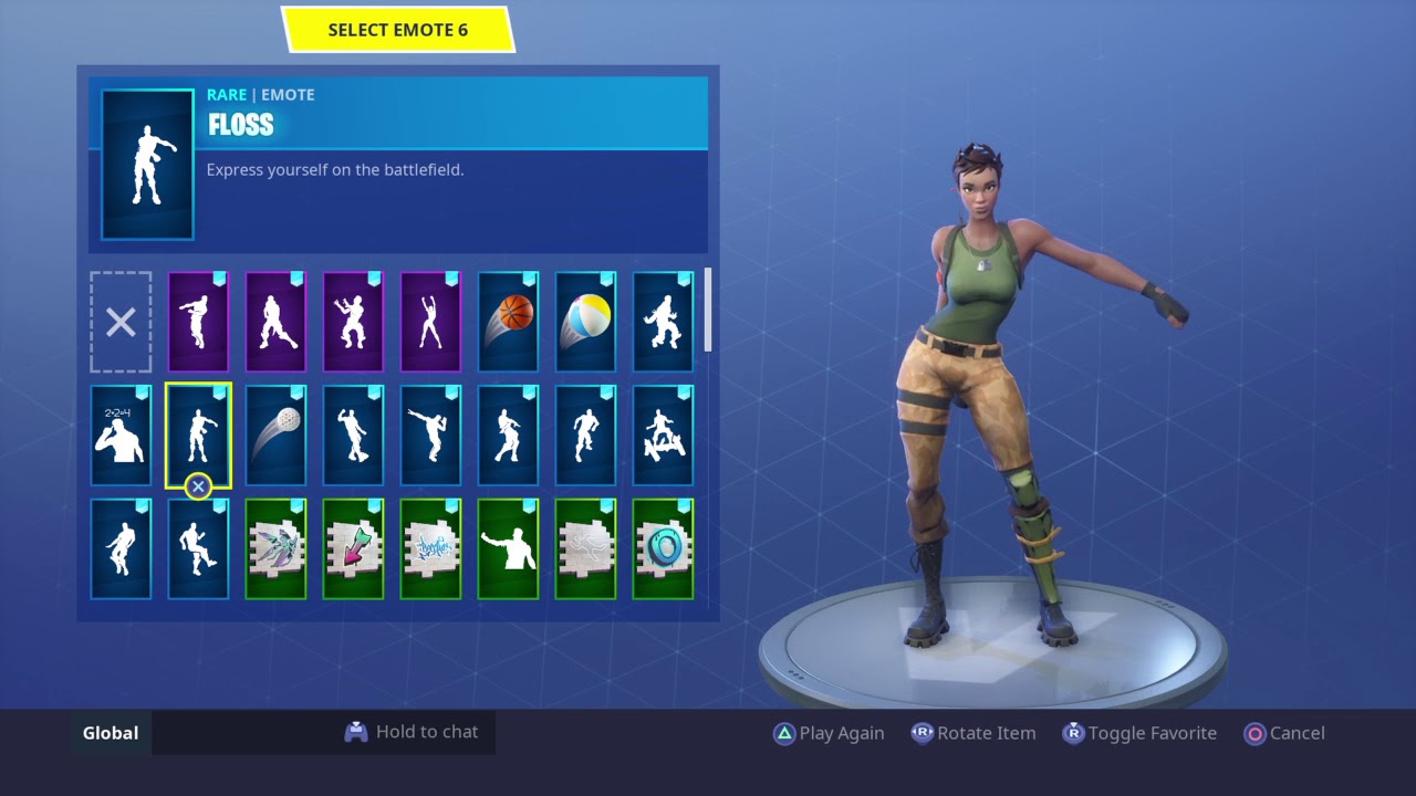 Fortnite floss 46 minuter - YouTube