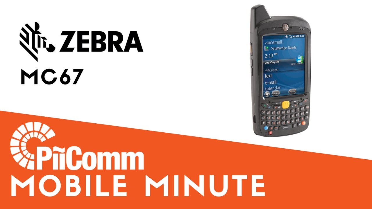 Zebra MC67 Overview - YouTube