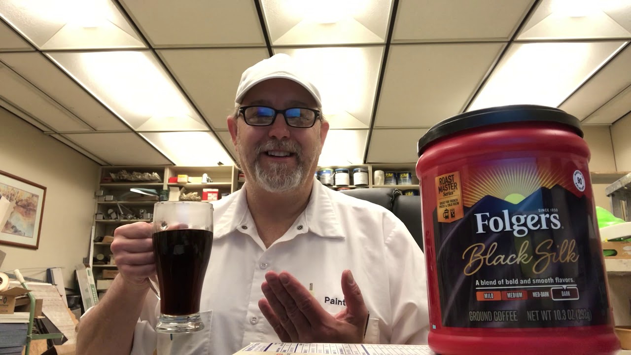 Folgers Black Silk (Dark Roast) Coffee # The Beer Review Guy - YouTube