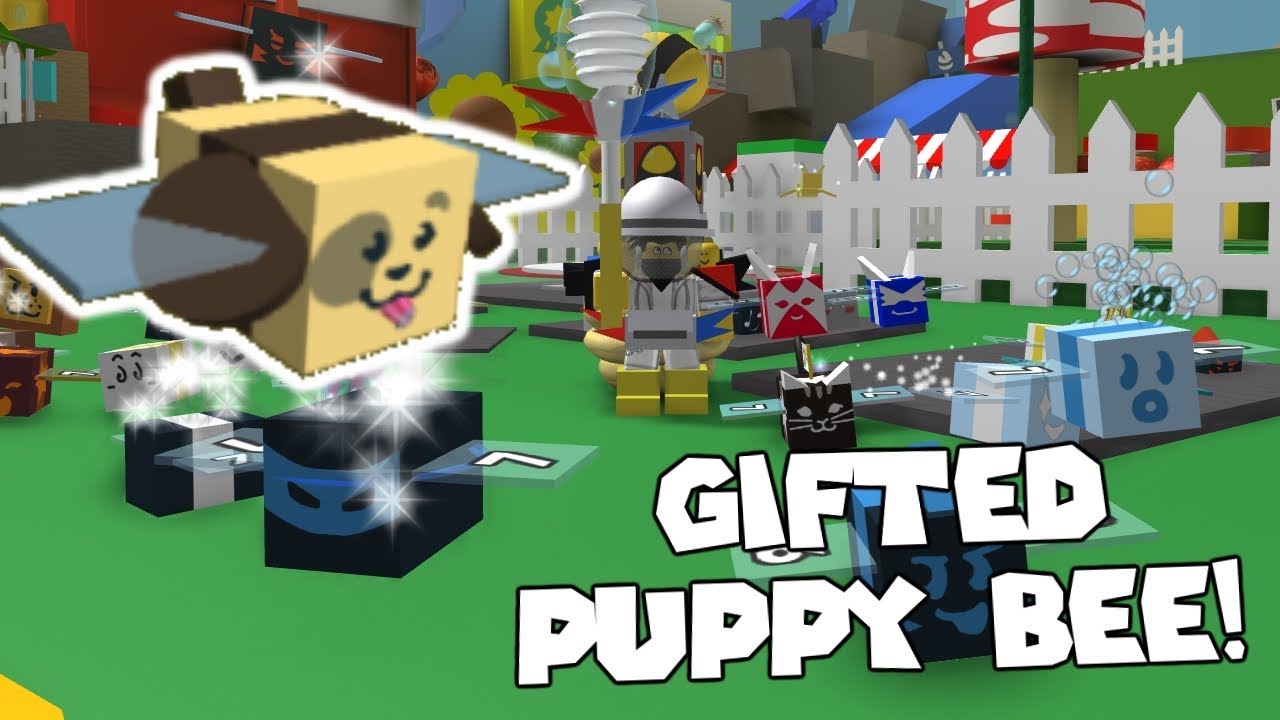 *NEW* GIFTED PUPPY BEE! - Bee Swarm Simulator - YouTube
