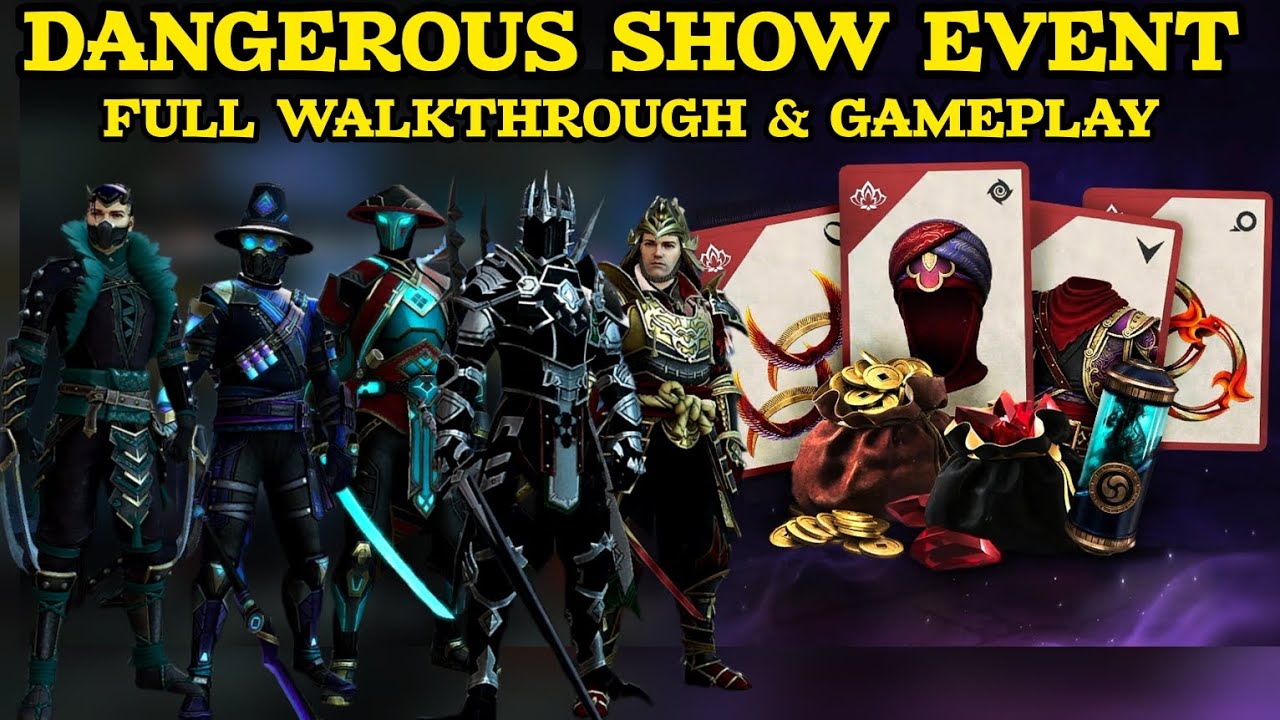 DANGEROUS SHOW EVENT| FULL WALKTHROUGH & GAMEPLAY| SHADOW FIGHT 3 - YouTube