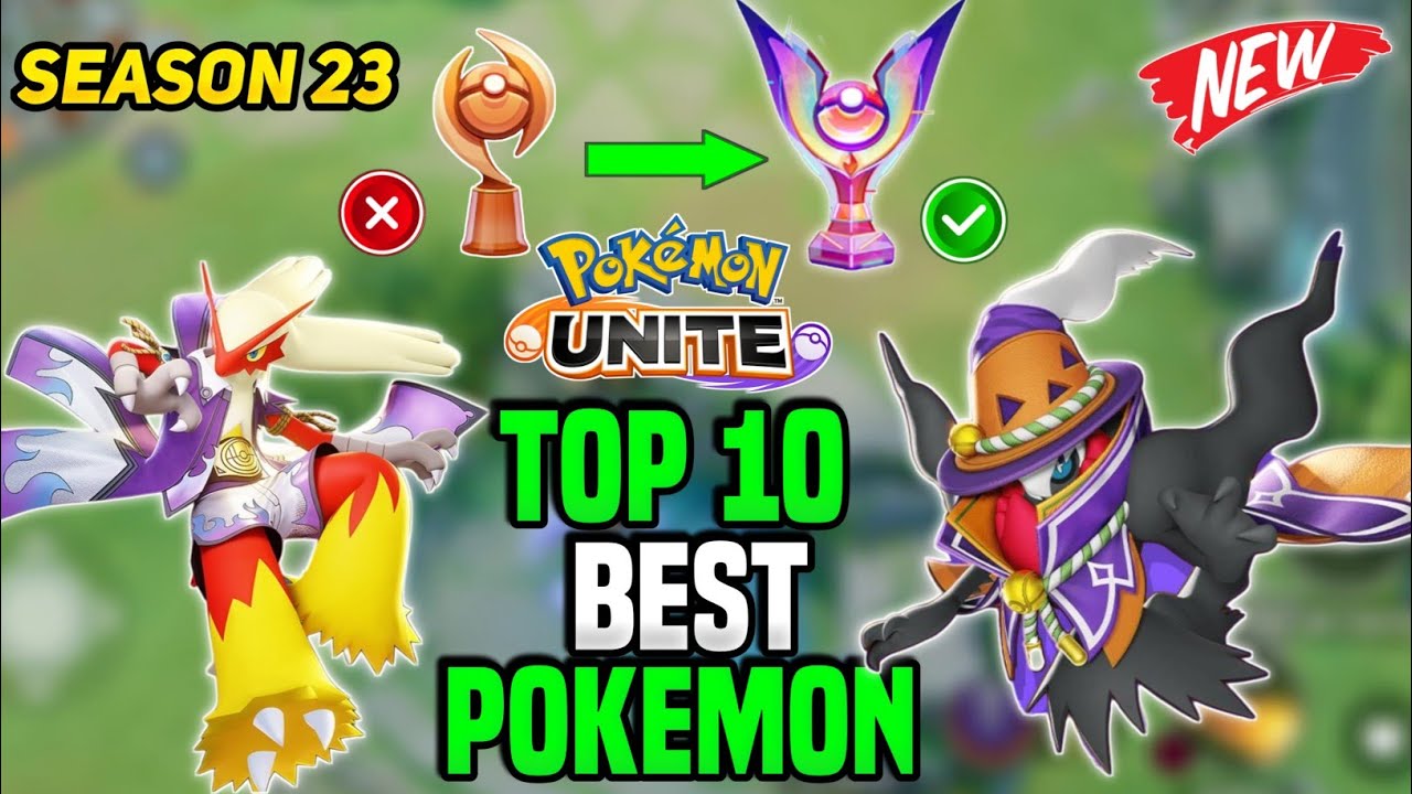 Top 10 Best Pokemon for Solo Ranking! Season 23 Edition | All New Meta ...