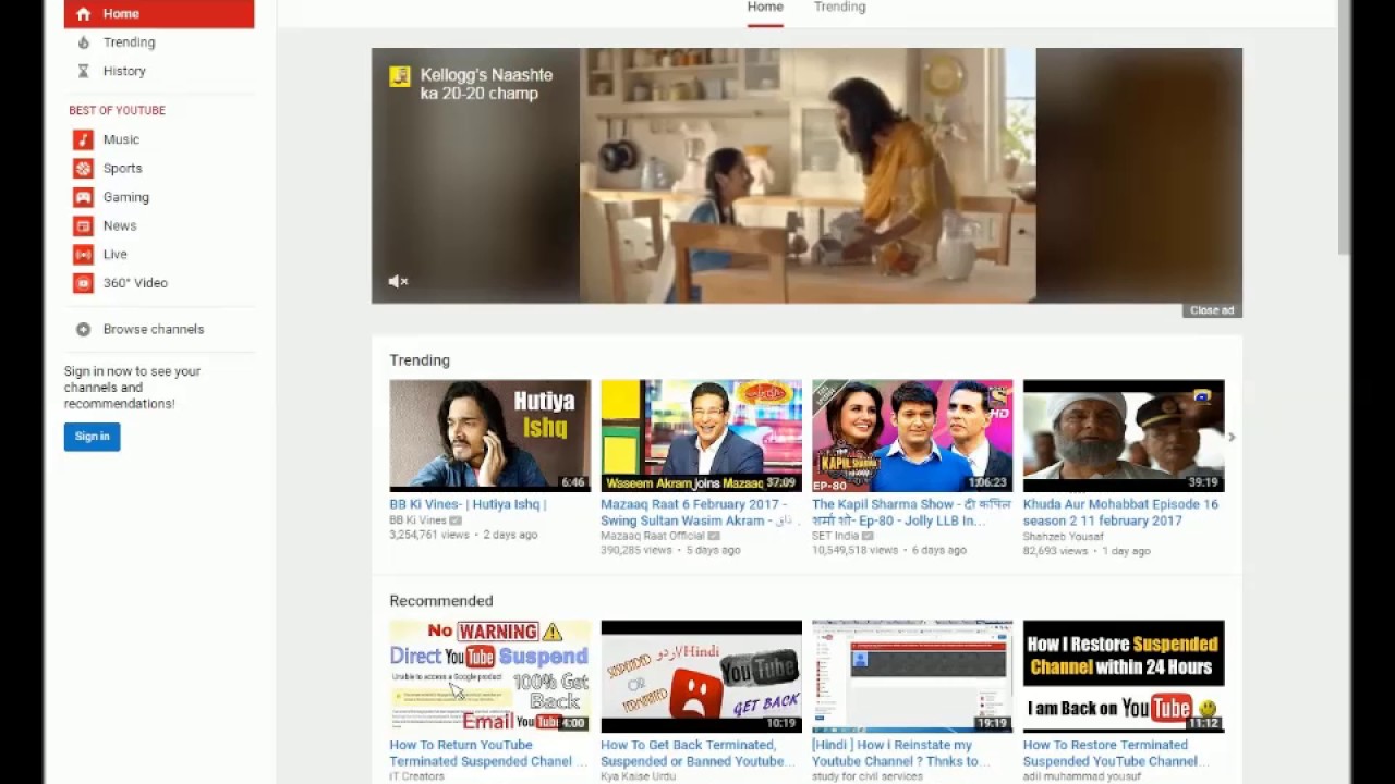 How to Get Back Your Terminated or Suspended Channel - YouTube