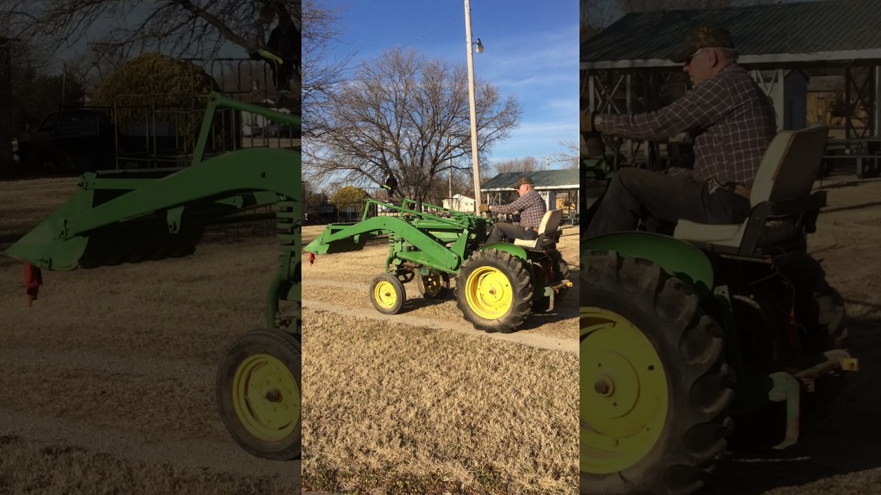 1952 John Deere M with Model 30 Loader - Lot 34 - YouTube