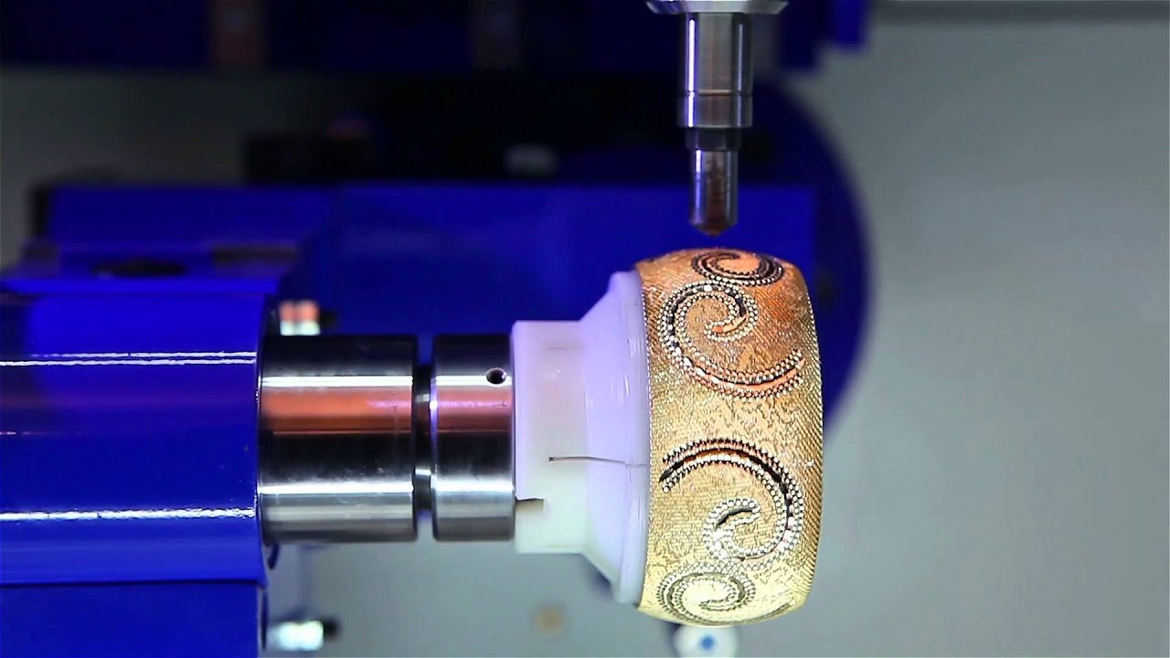 Amazing CNC Jewelry High Precision Sculpture Too Perfect - YouTube