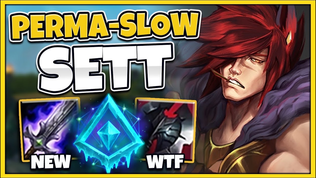 WTF! YOU CAN'T ESCAPE THIS PERMA-SLOW SETT BUILD! SEASON 10 SETT TOP ...